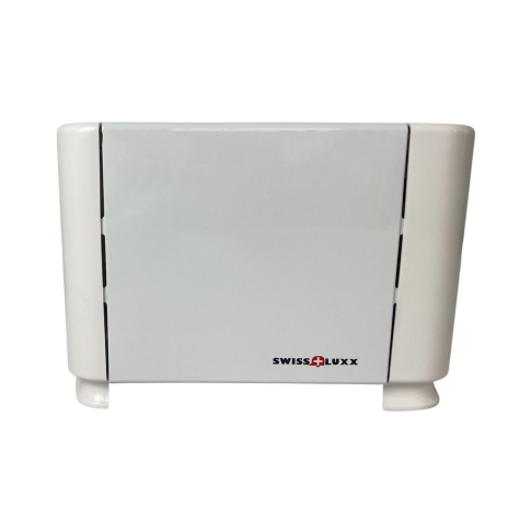 Swiss Luxx Low Wattage White Toaster